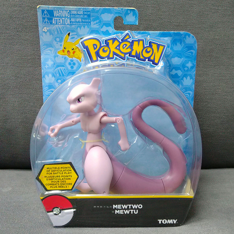 Pokemon Mewtwo Toy Figure by TOMY with multiple points of Articulation ...