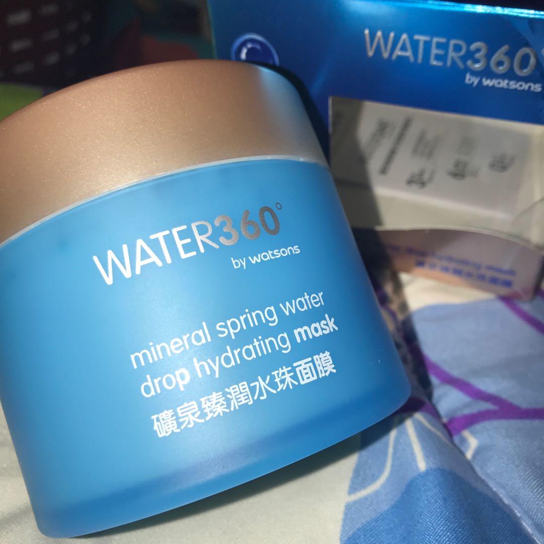 Water 360 Watsons Mineral Spring Water Drop Hydrating Mask, Beauty ...