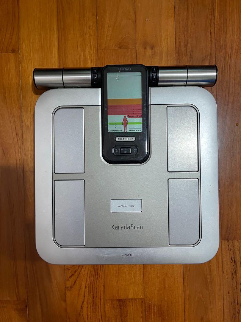Omron karada scan body composition monitor HBF 375, Health & Nutrition ...