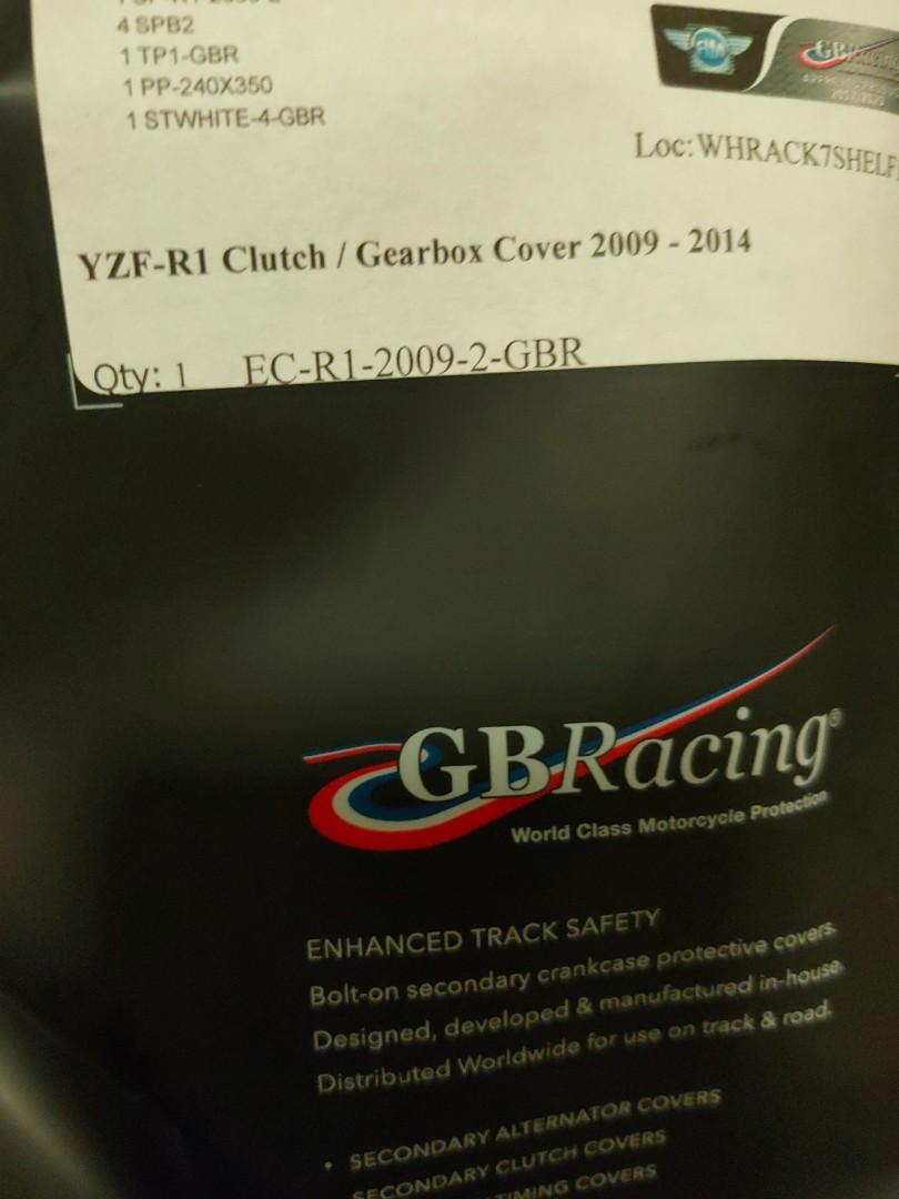 Yamaha R1 Gb Racing engine cover 09 - 14, Motorcycles, Motorcycle ...