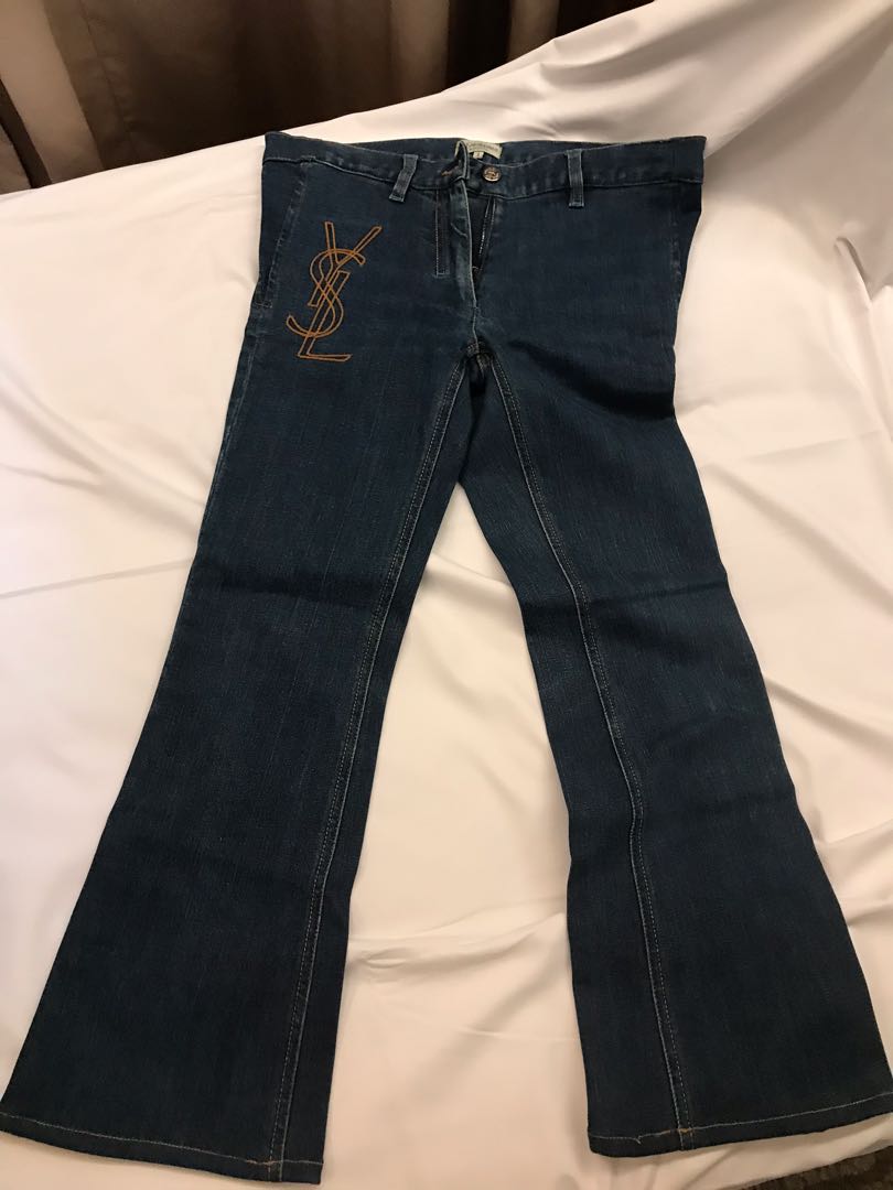 YSL jeans, Women's Fashion, Bottoms, Jeans & Leggings on Carousell