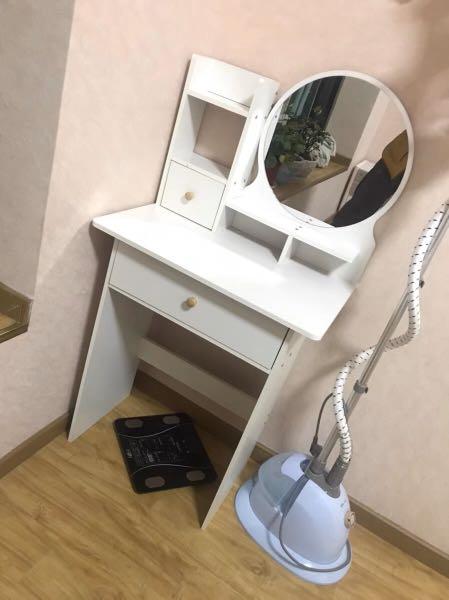 60cm Dressing Table with mirror & stool, Furniture & Home Living ...