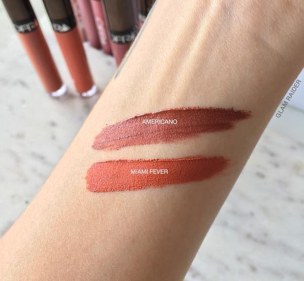 全新舊包裝 Ofra long lasting liquid lipstick #Americano #Mocha #Pasadena # ...