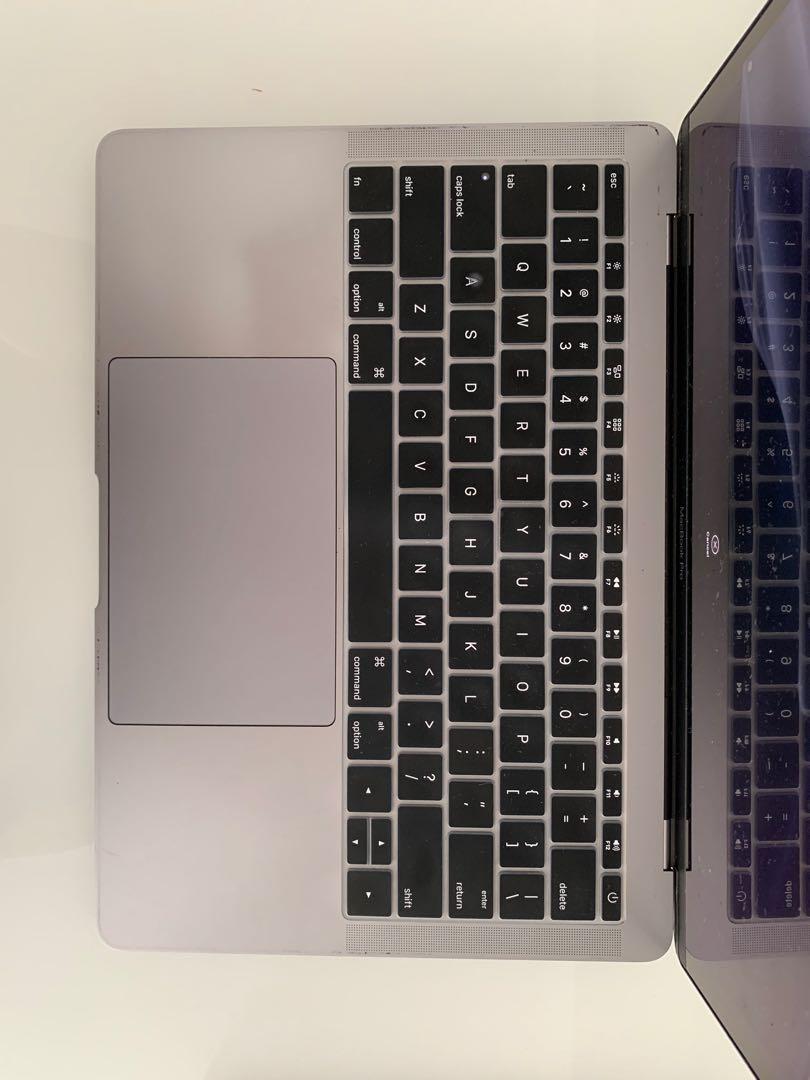 Apple MBP 13 2017 16GB Memory Space Gray 256GB With Apple Care Warranty ...