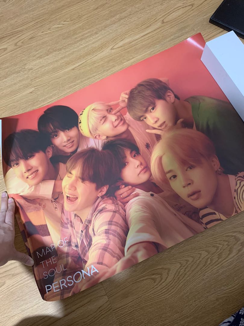 Assorted BTS Posters (with poster tube), Hobbies & Toys, Memorabilia ...