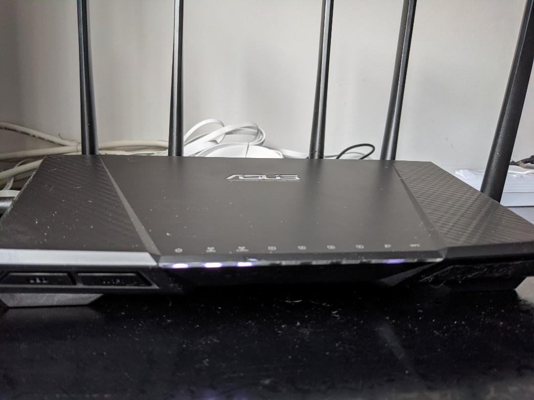 Asus AC3200 router, Electronics, Computers, Others on Carousell
