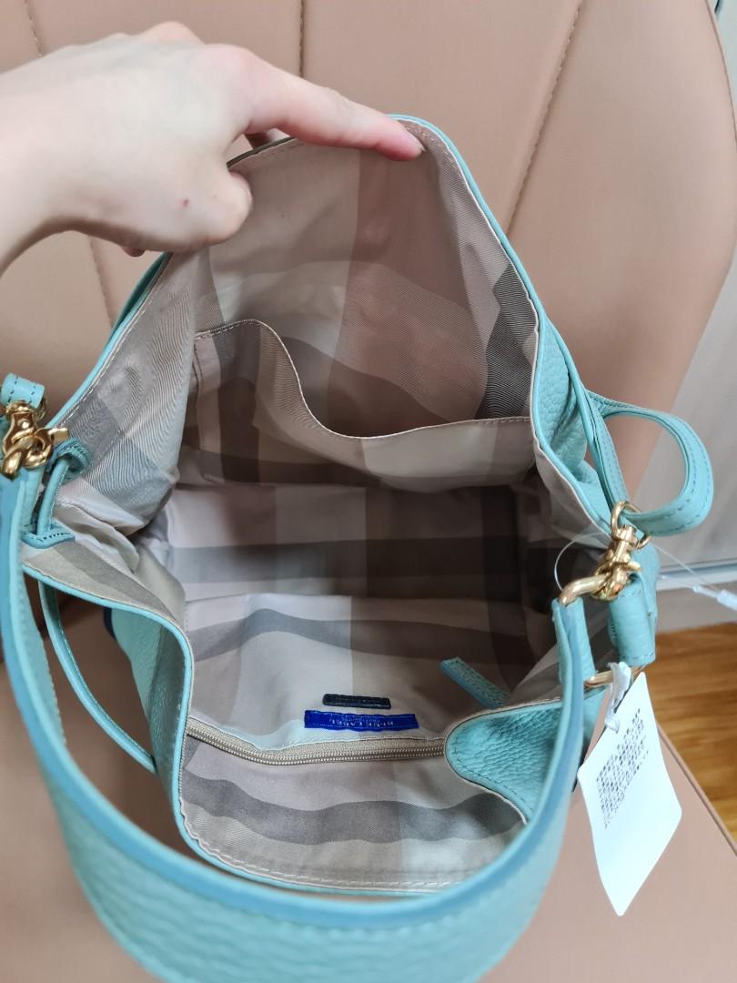 BN Blue Label Japan Leather Bucket Bag (Large), Women's Fashion, Bags ...