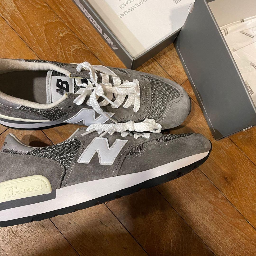 [Brand New] New Balance 990 V1 30th Anniversary, Men's Fashion ...