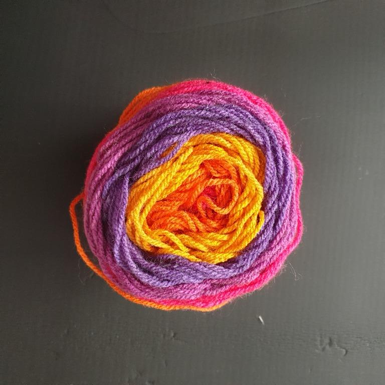 Caron Cakes Funfetti 17018 Acrylic Wool Blend Yarn 200g, Hobbies & Toys ...