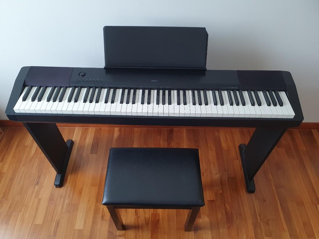 Casio CDP-120 digital piano, Hobbies & Toys, Music & Media, Musical ...