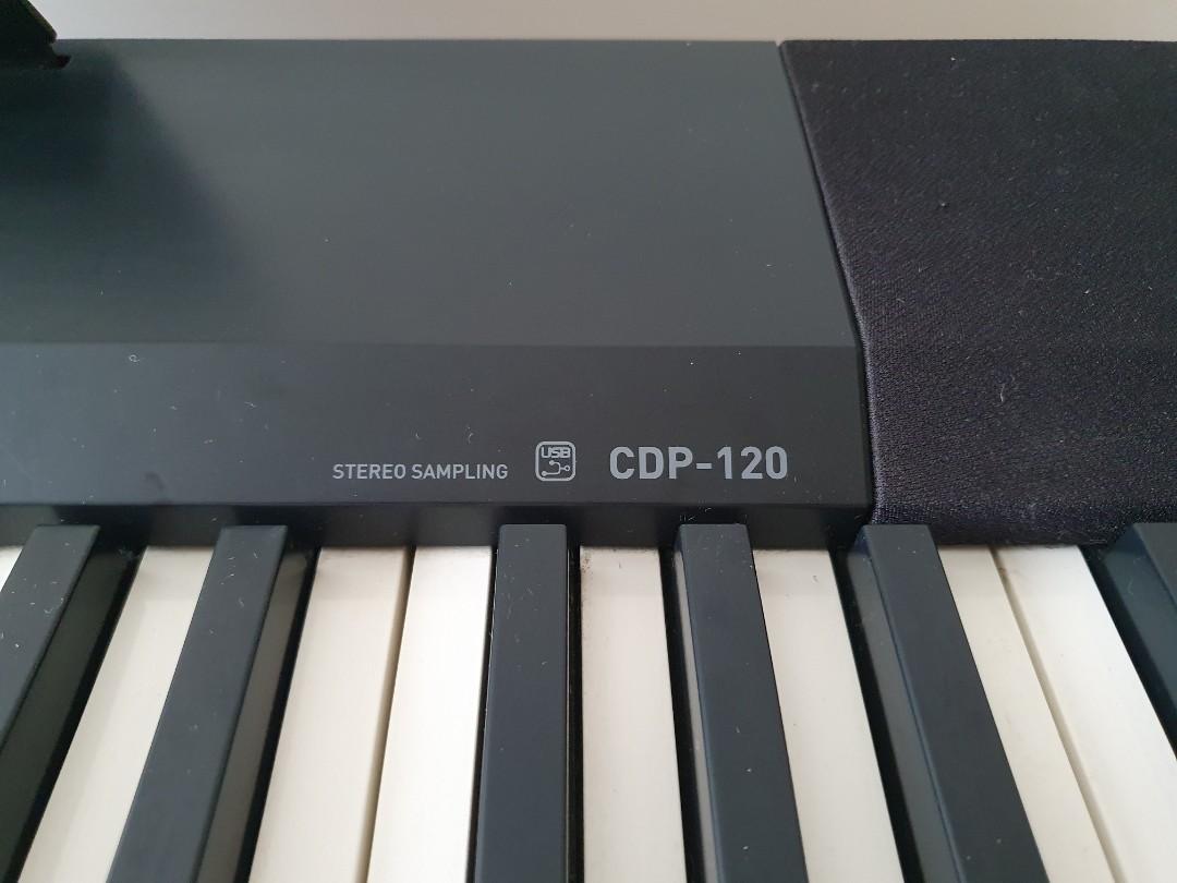 Casio CDP-120 digital piano, Hobbies & Toys, Music & Media, Musical ...