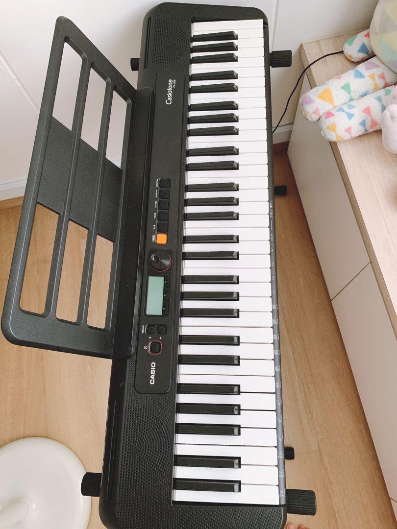 Casio CT-S200 Black Standard Keyboard Piano, Music & Media, Music ...