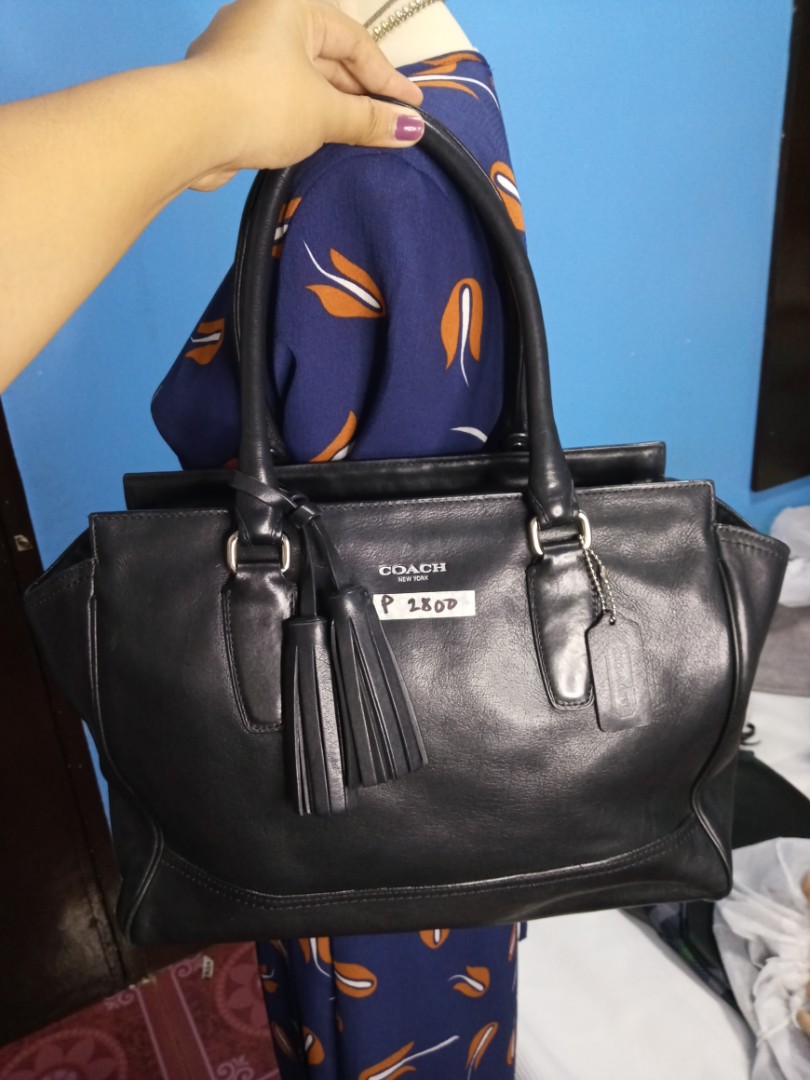 Coach Stand Bag Black, Luxury, Bags & Wallets on Carousell