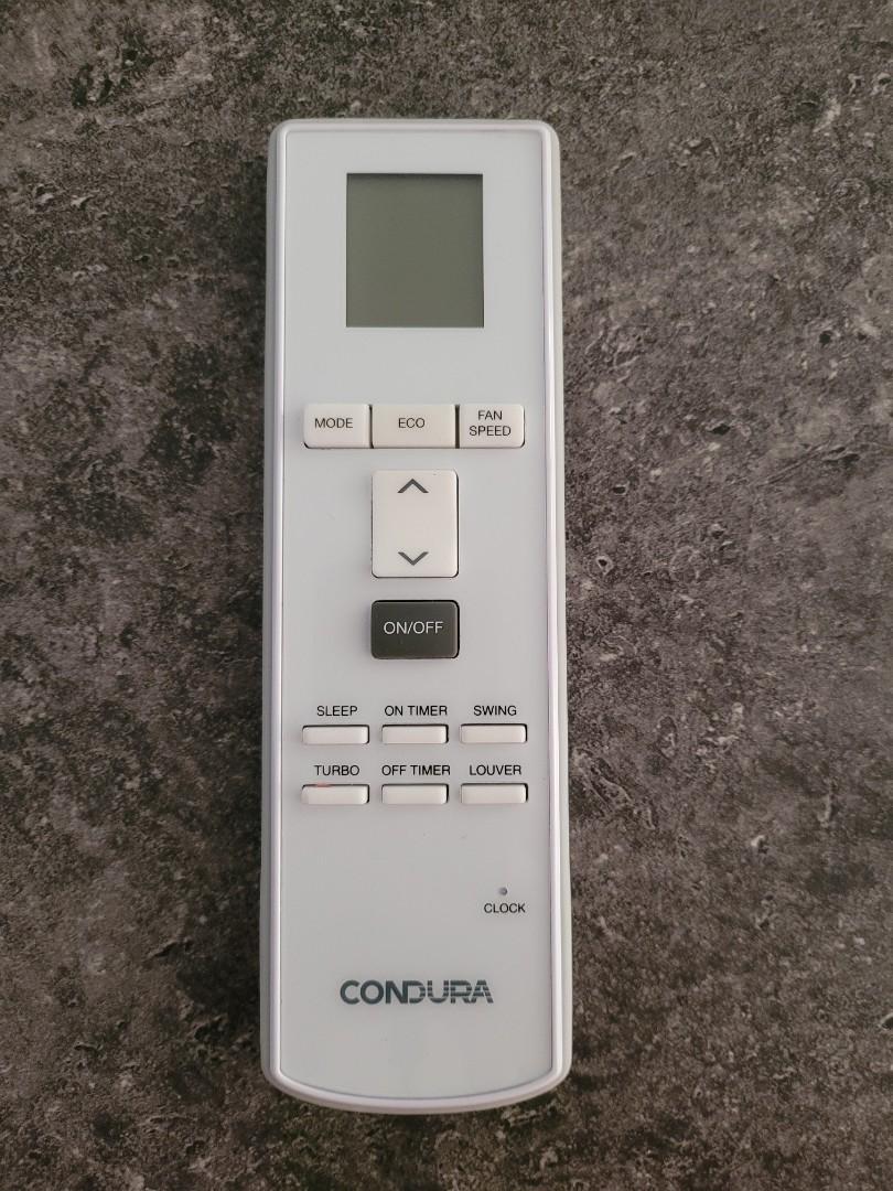 Condura Split Type Aircon Remote Control, TV & Home Appliances, Air ...