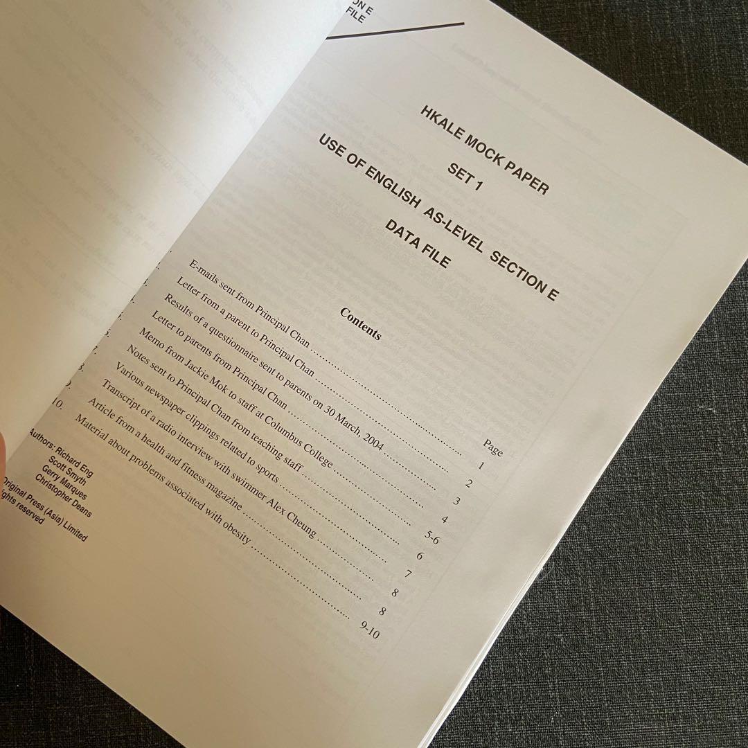 DSE English Exercise (for Listening and Integrated Paper 3) Better Use ...