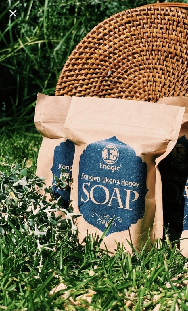 Essential for Beautiful Skin - Enagic Kangen Ukon & Honey Soap (Made in ...