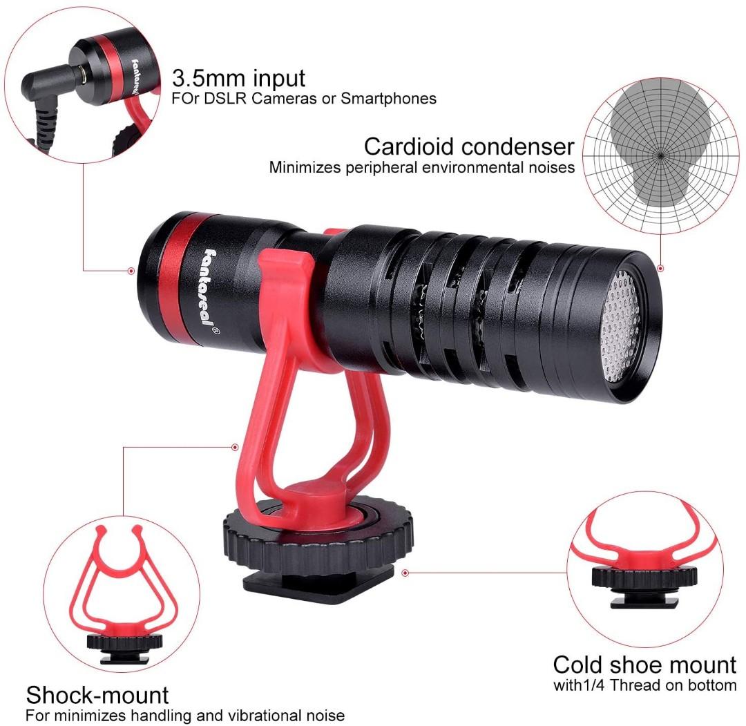 Fantaseal Professional Hi-sensity Hi-fidelity Mini Shotgun Video ...