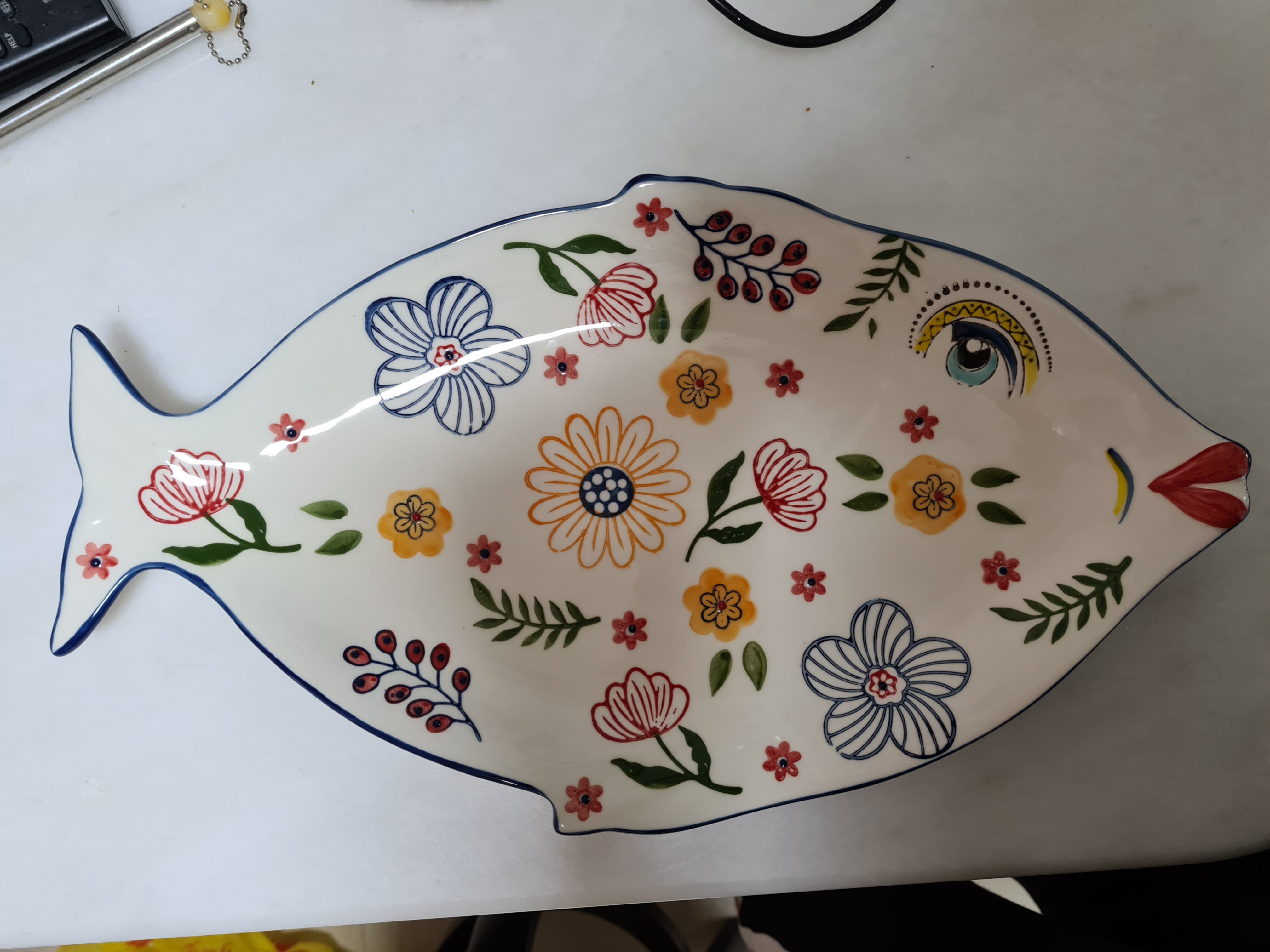 Fish Plate, Furniture & Home Living, Kitchenware & Tableware, Other ...