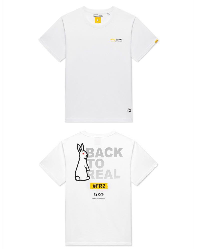 [SALES] #FR2 X GXG Back To Real Reflective Tee, Men's Fashion, Tops & Sets, Tshirts & Polo ...