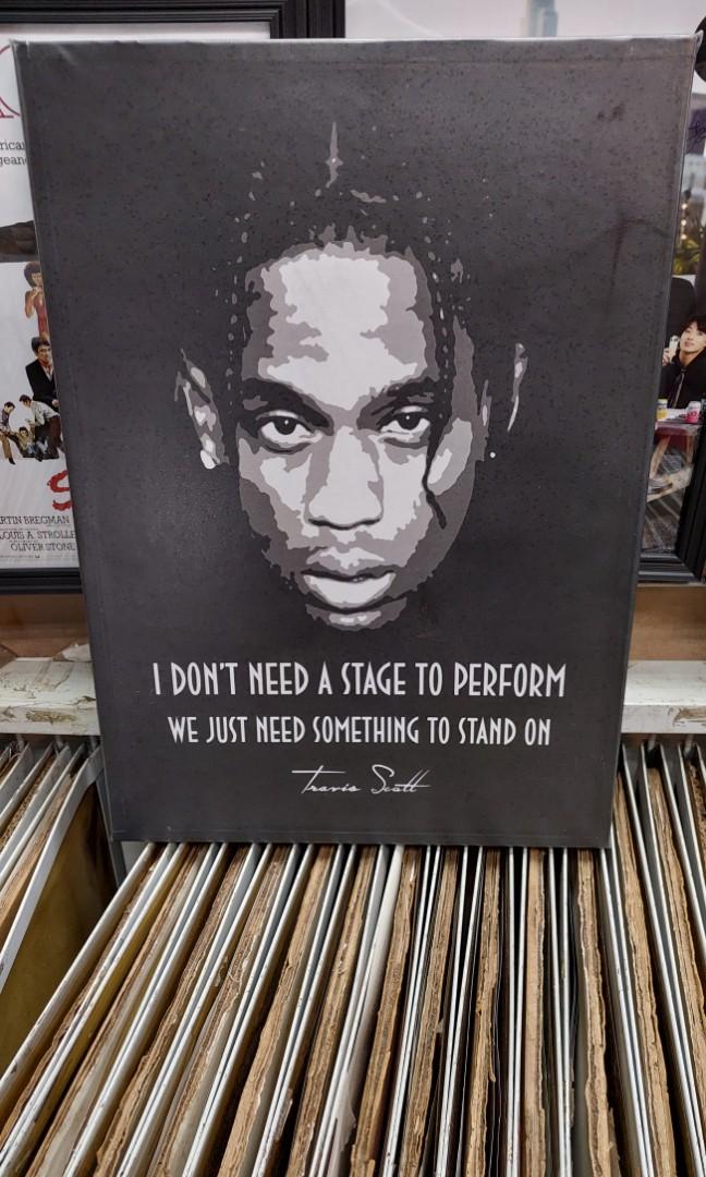 FRAME TRAVIS SCOTT ASTRO WORLD A3 SAIZ, Furniture & Home Living, Home ...