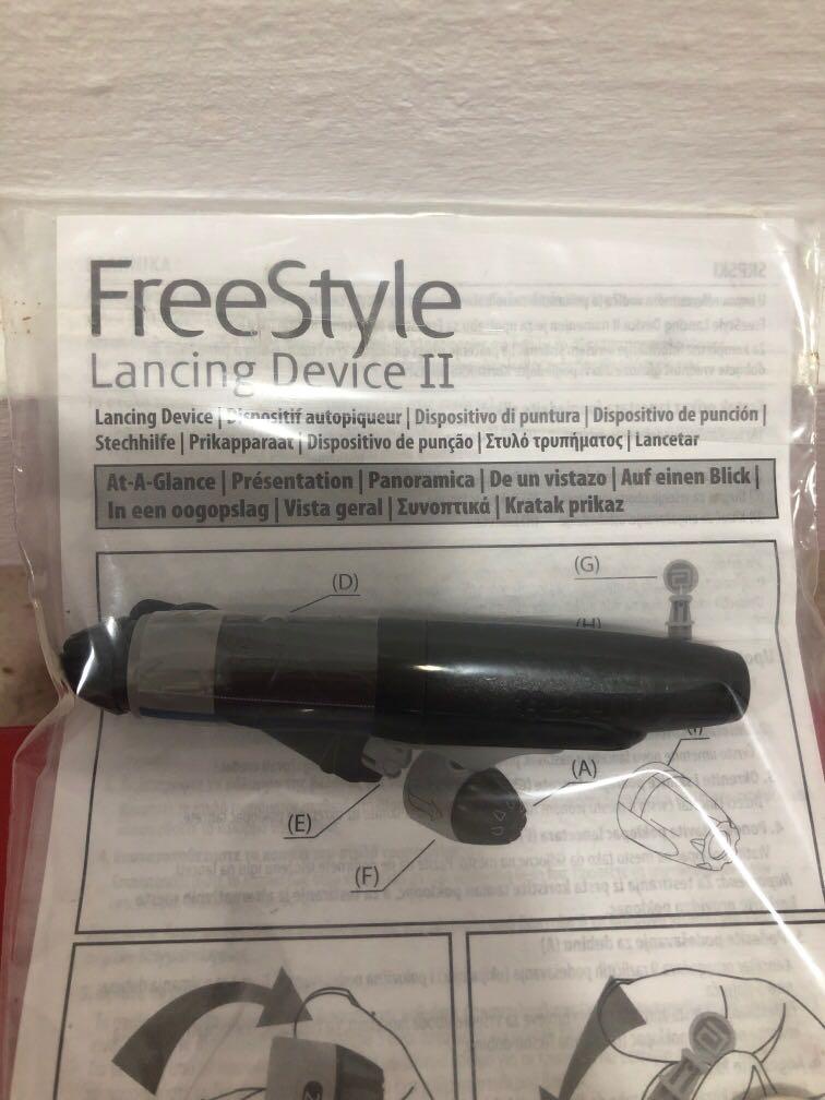 FreeStyle Lancing Device II, Health & Nutrition, Medical Supplies ...