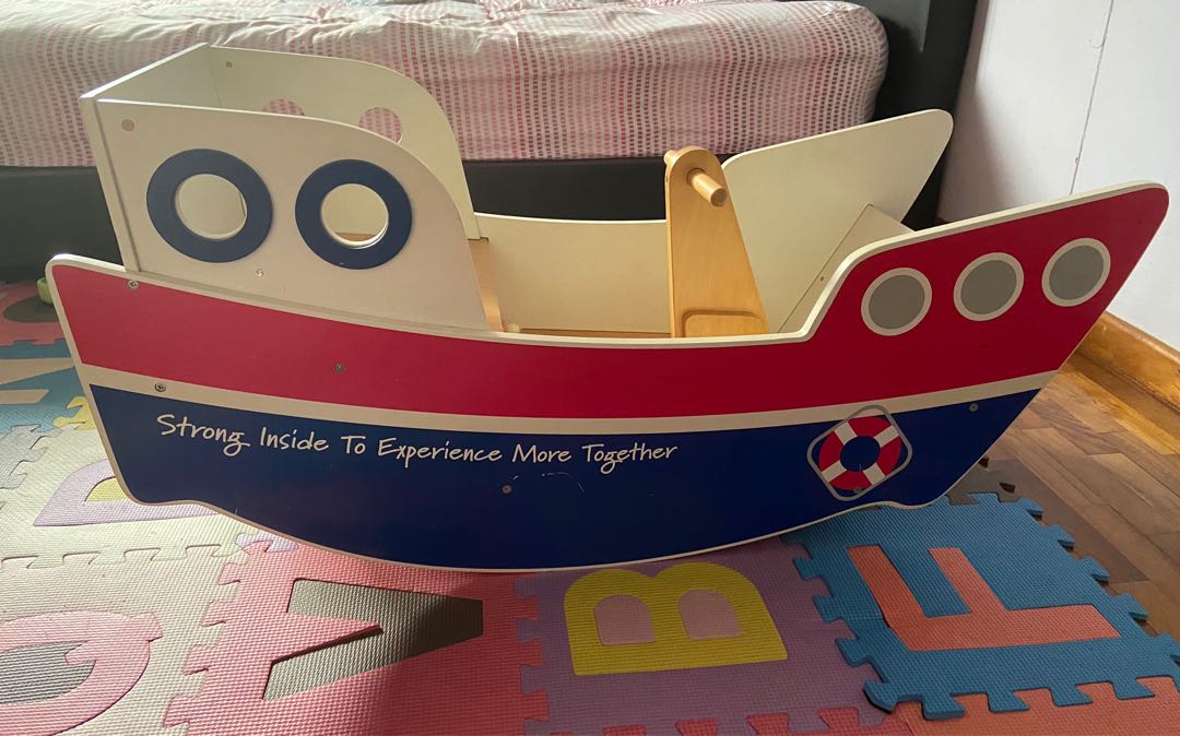 Friso Rocking Boat for toddlers, Babies & Kids, Baby Nursery & Kids ...