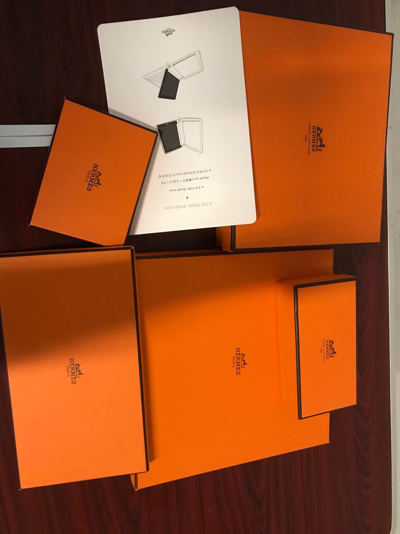 Hermes boxes, Women's Fashion, Watches & Accessories, Other Accessories ...