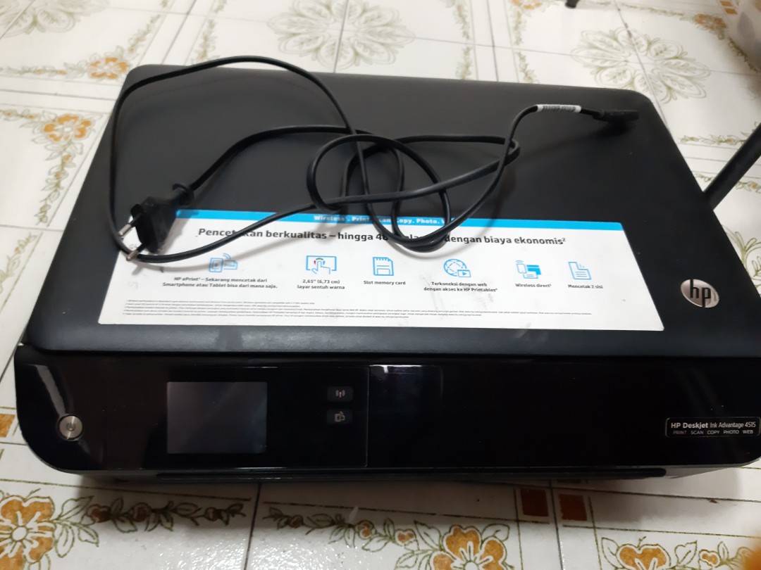 HP wireless printer and scanner, Computers & Tech, Printers, Scanners ...