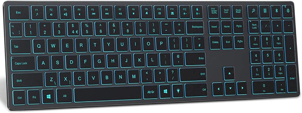 wireless backlit keyboard uk