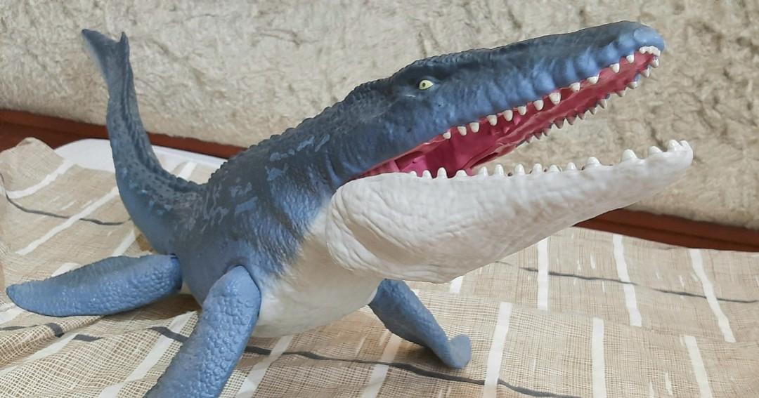 Jurassic World Mosasaurus Real feel Huge Action Figure by Mattel ...