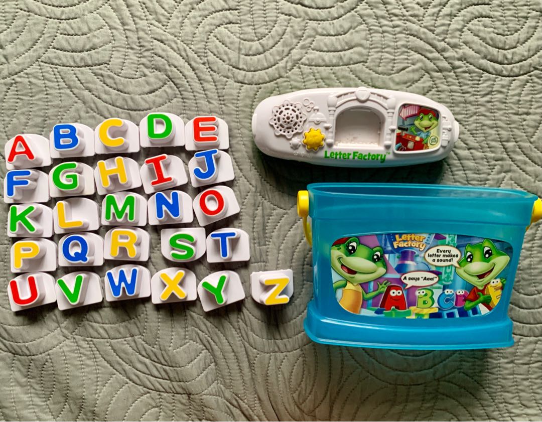 Leapfrog Letter Factory Phonics, Hobbies & Toys, Toys & Games on Carousell