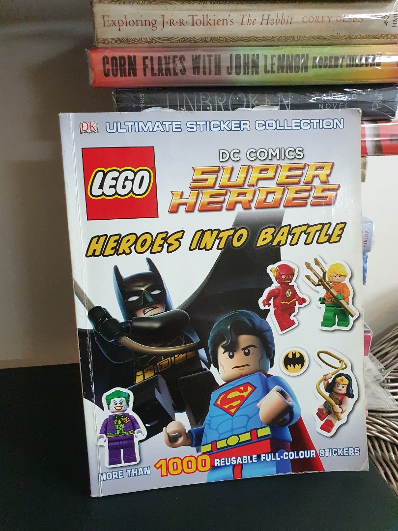 Lego sticker book DC Star Wars (2books), Hobbies & Toys, Books ...