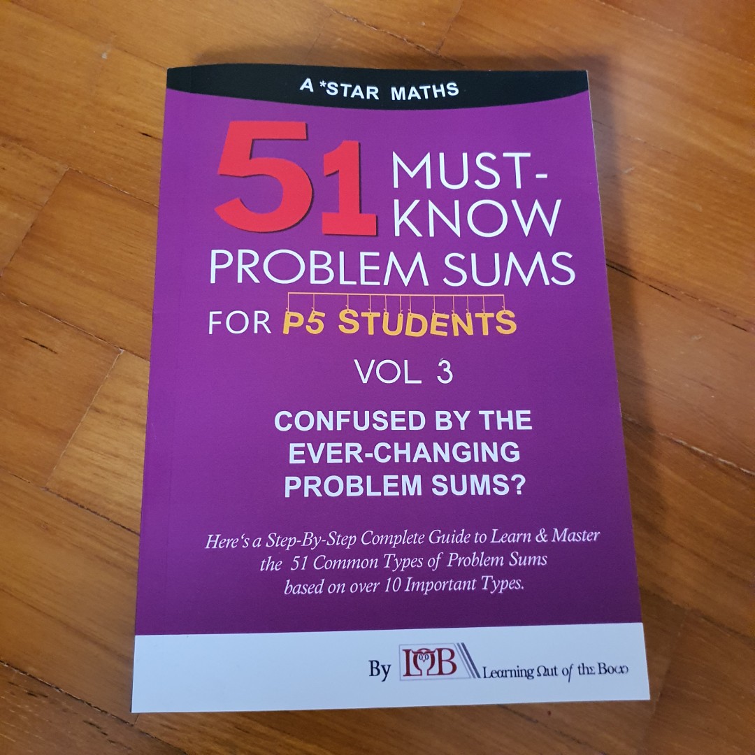 LOB Math P5 Vol 3, Hobbies & Toys, Books & Magazines, Assessment Books ...