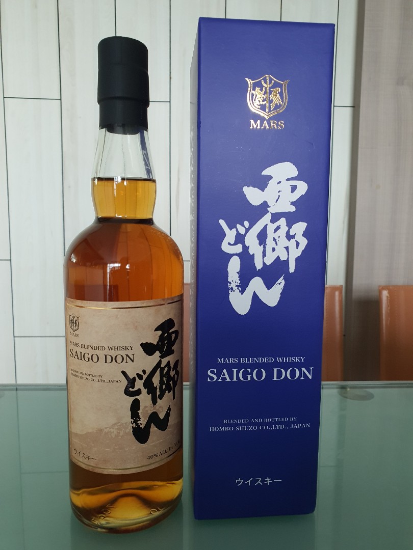 Mars Saigo Don Japanese whisky, Food & Drinks, Alcoholic Beverages on ...