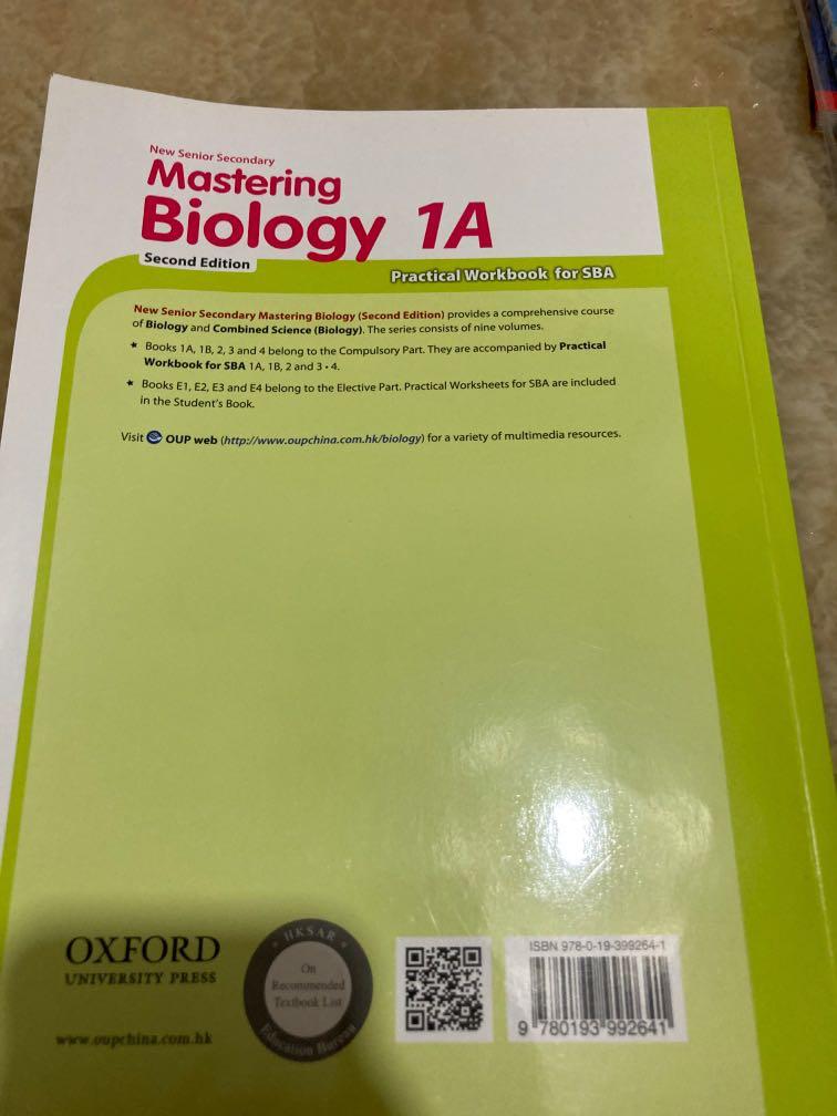Mastering Biology Practice Workbook for sba, 興趣及遊戲, 書本 & 文具, 教科書 ...