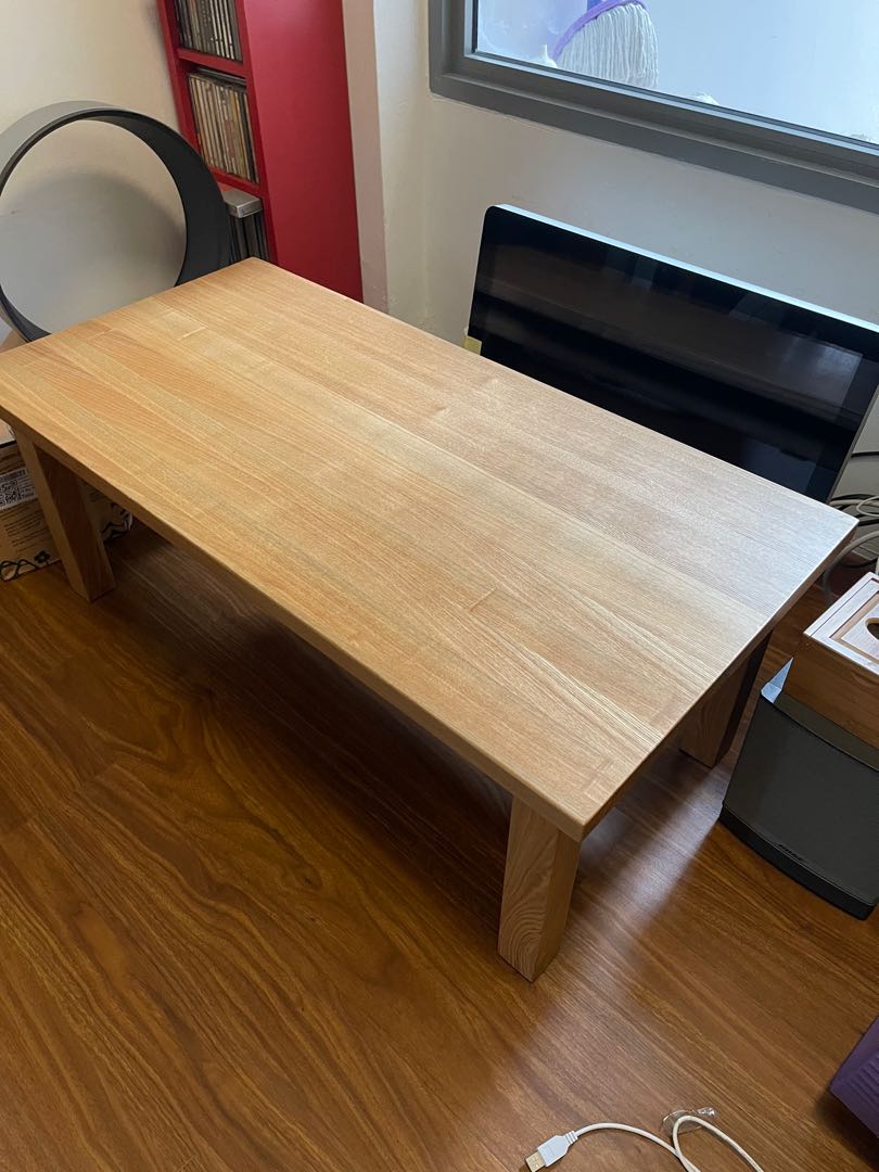 Muji Coffee/study table, Furniture & Home Living, Furniture, Tables ...