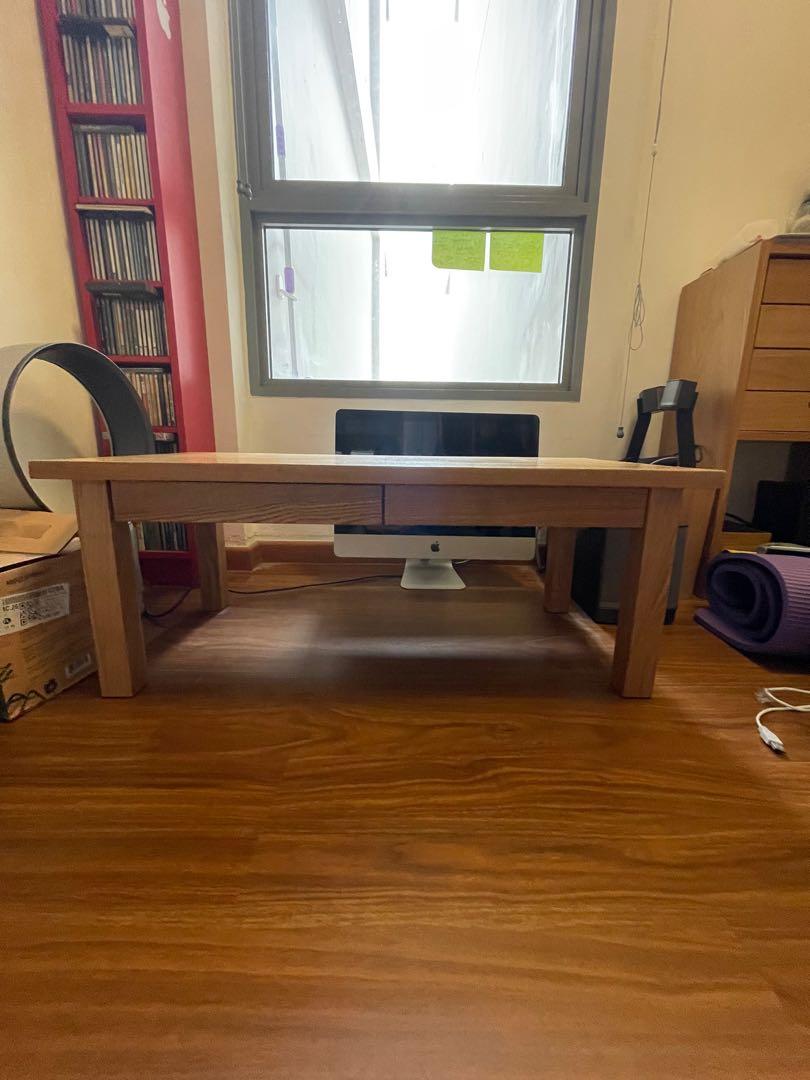 Muji Coffee/study table, Furniture & Home Living, Furniture, Tables ...
