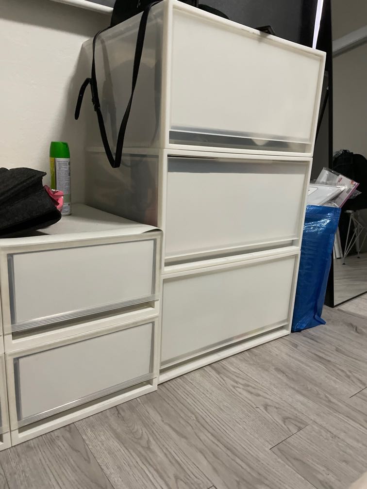 Muji PP Storage Drawer (L), Furniture & Home Living, Home Improvement ...