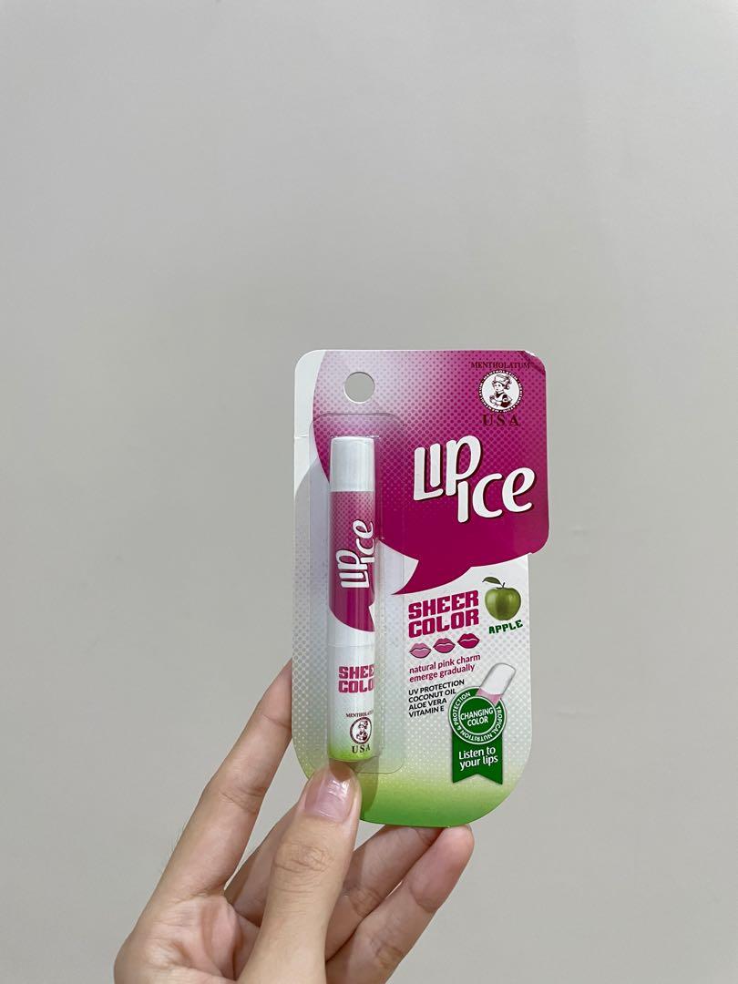NEW LIP ICE SHEER COLOR - APPLE, Kesehatan & Kecantikan, Rias Wajah di ...