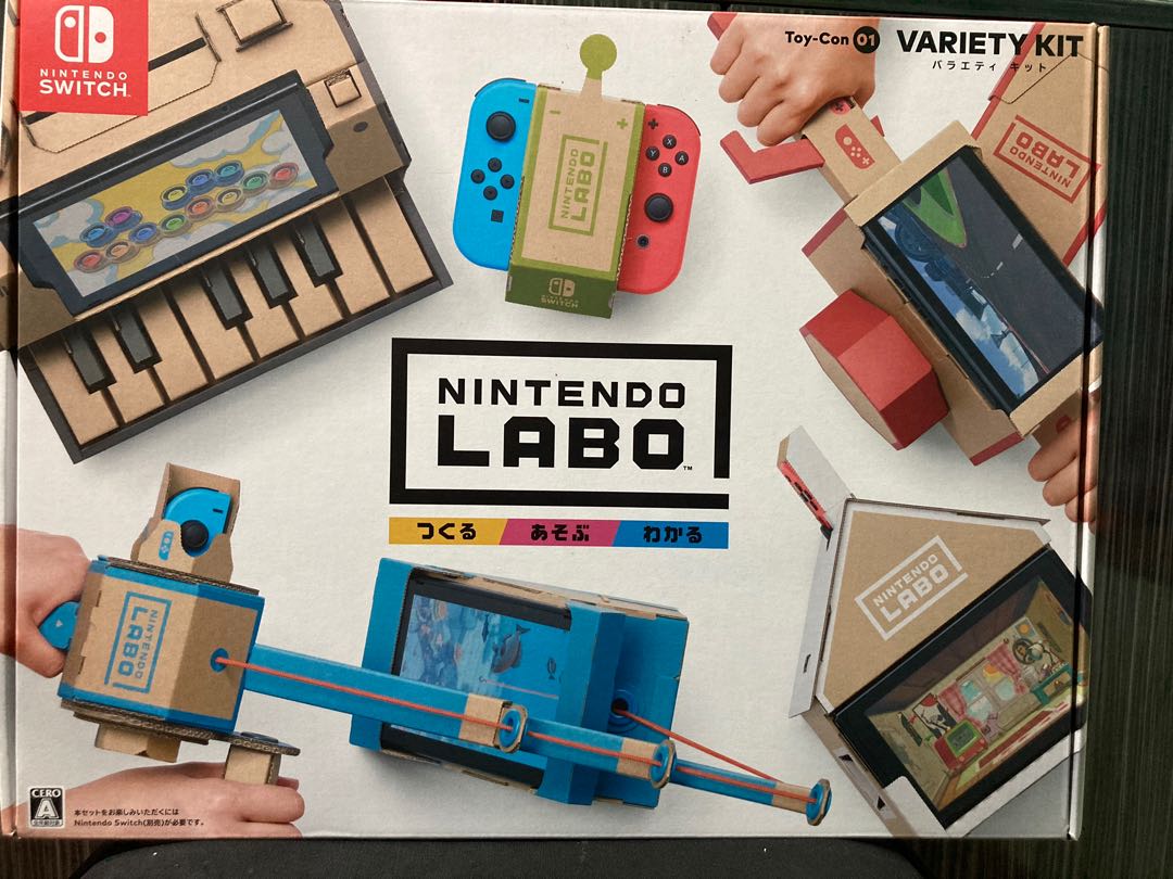 Nintendo Switch Labo Variety Kit, Video Gaming, Video Games, Nintendo ...