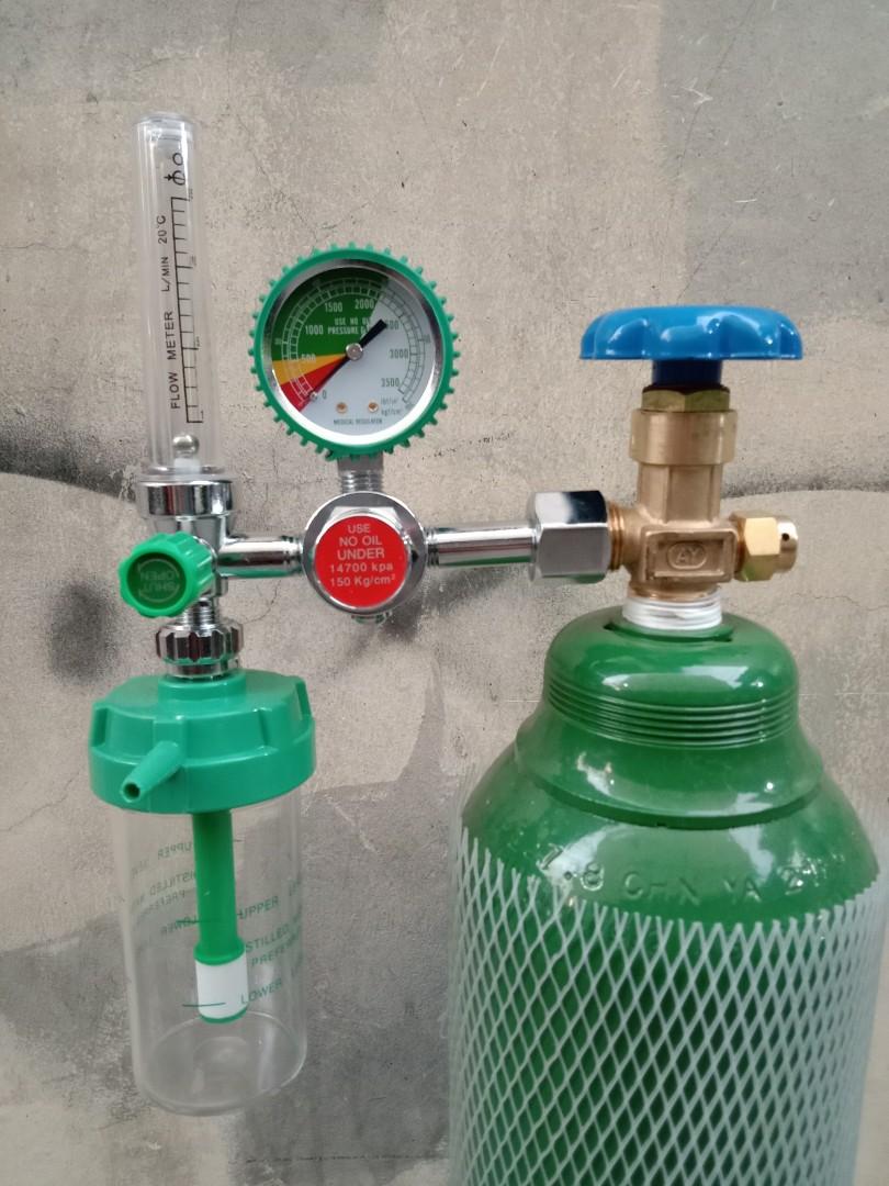 oxygen tank set 10 lbs, Health & Nutrition, Medical Supplies & Tools on ...