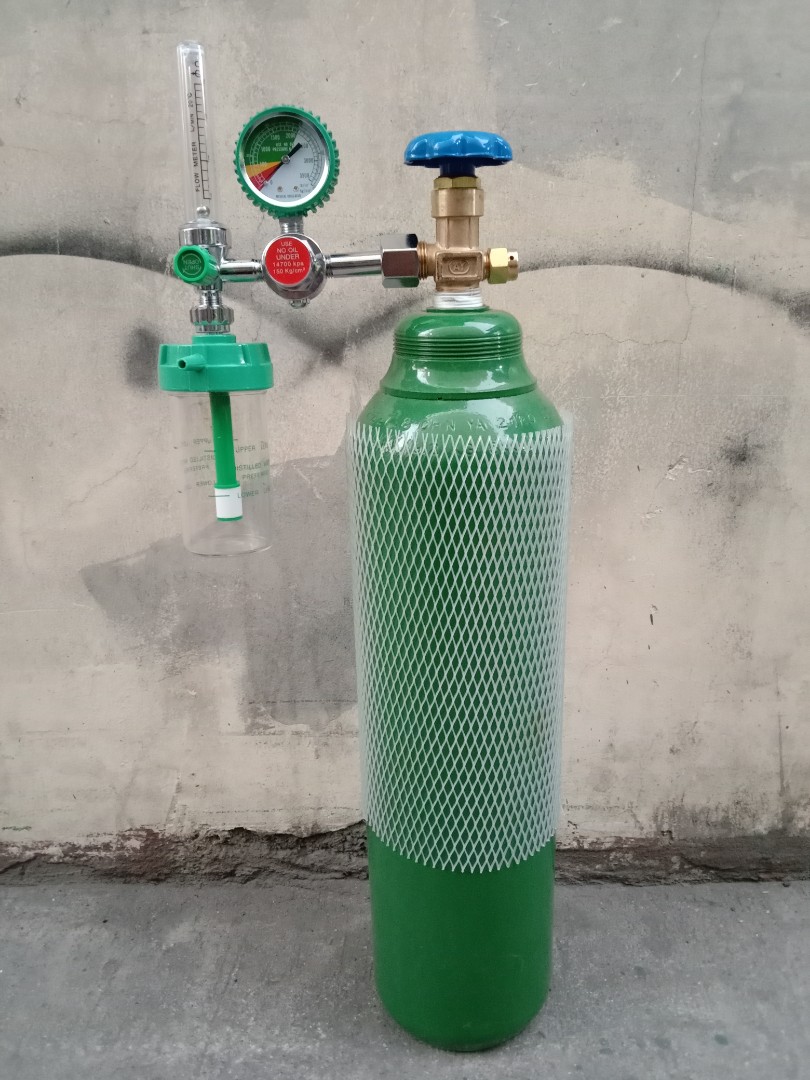 oxygen tank set 10 lbs, Health & Nutrition, Medical Supplies & Tools on ...