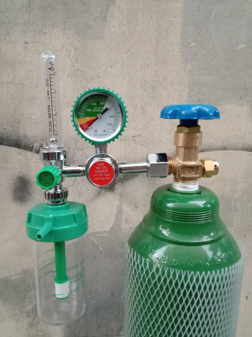 oxygen tank set 10 lbs, Health & Nutrition, Medical Supplies & Tools on ...