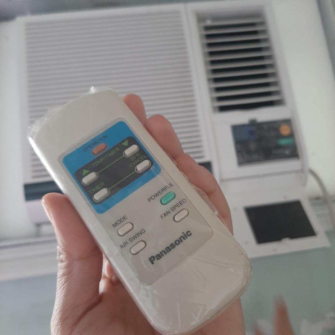 Panasonic 1HP DELUXE CW-XC95JPH winow type non inverter, TV & Home ...