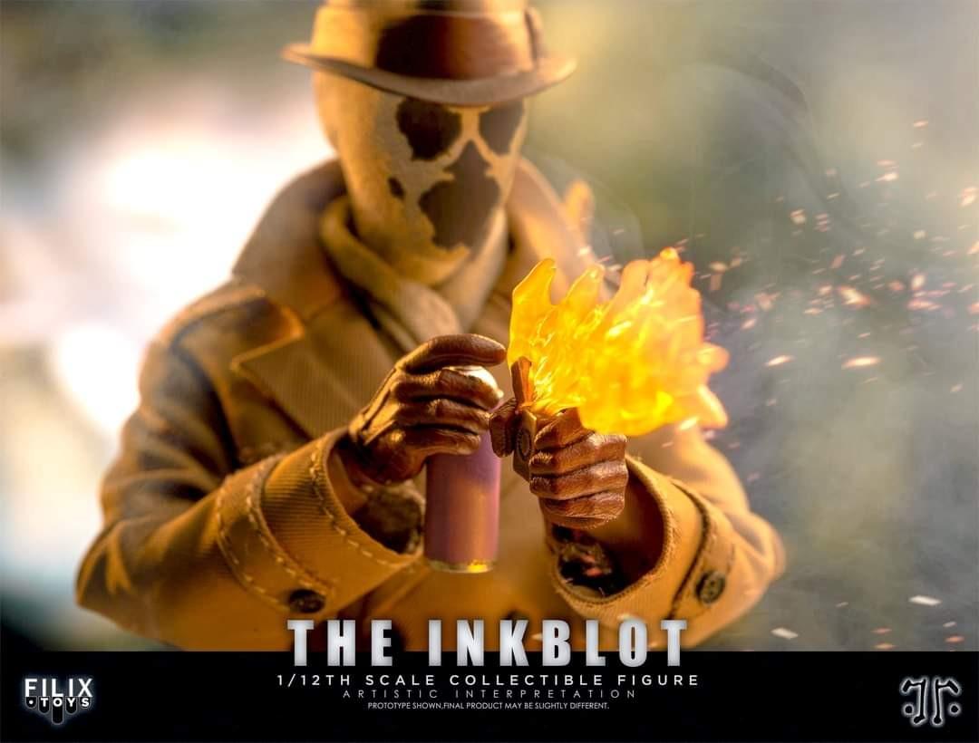 Filix toys 1/12 Inkblot Rorschach cloth action figure, Hobbies & Toys ...