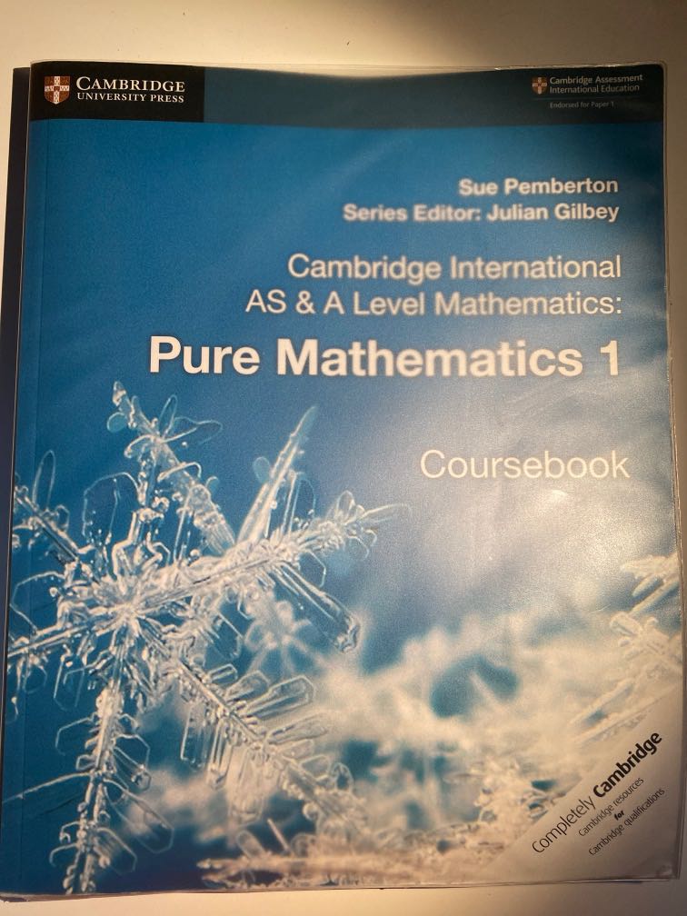 Pure Mathematics 1 Textbook (Cambridge A Level), Hobbies & Toys, Books ...