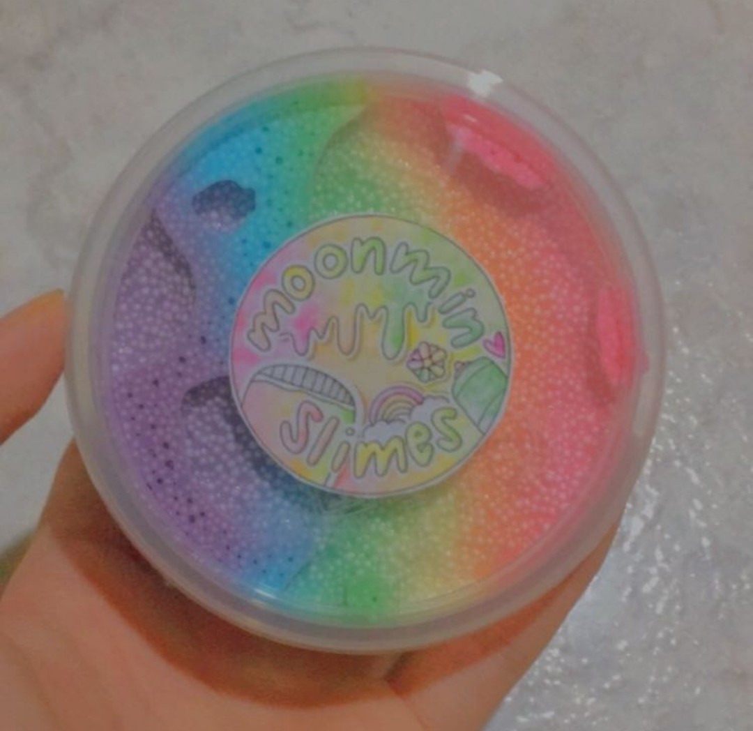 Rainbow Crunchy Floam Slime, Hobbies & Toys, Stationery & Craft ...