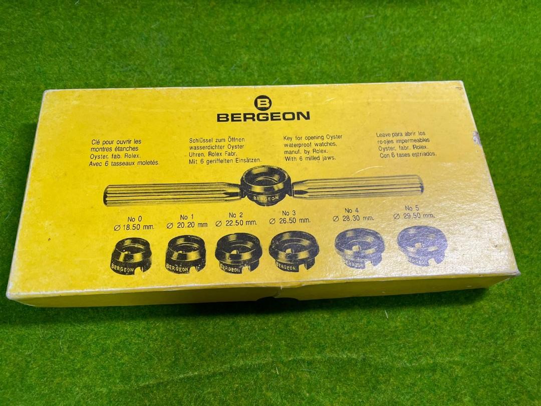 Rolex tudor case back opener burgeon 5537, Luxury, Watches on Carousell