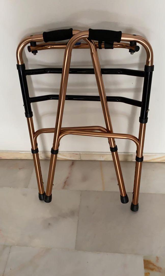 rose gold walkers for elderly, Health & Nutrition, Assistive ...