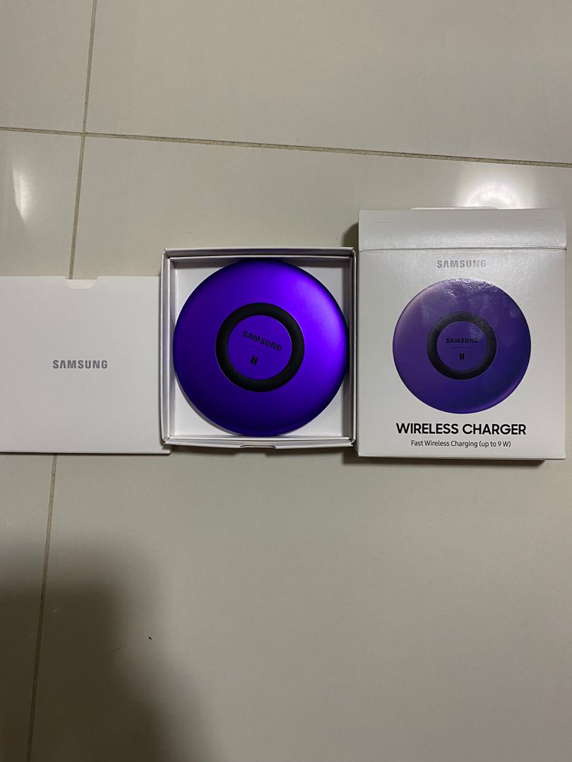 Samsung Limited Edition BTS Wireless Charger, Hobbies & Toys ...